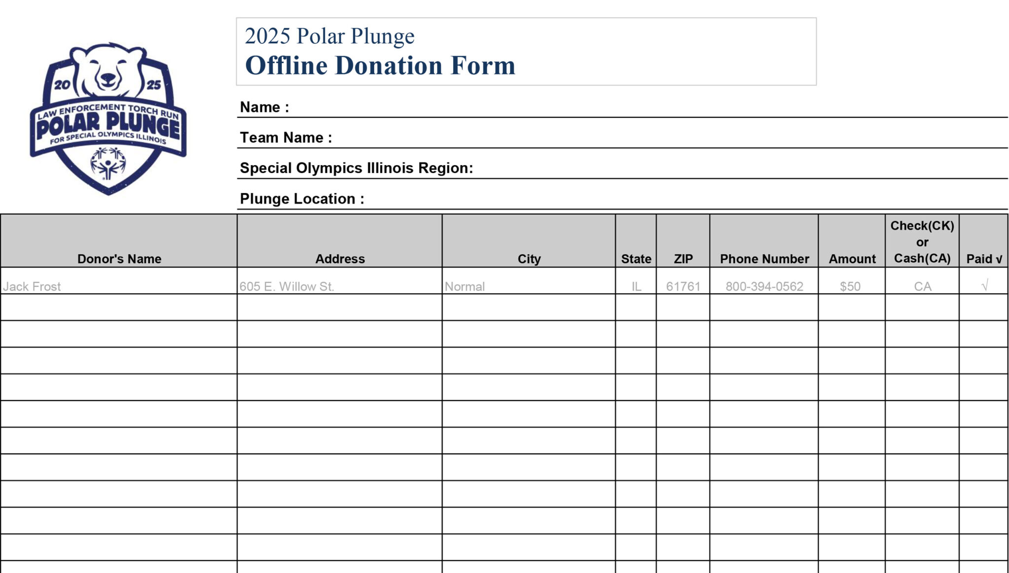 Plunger Resources - Polar Plunge